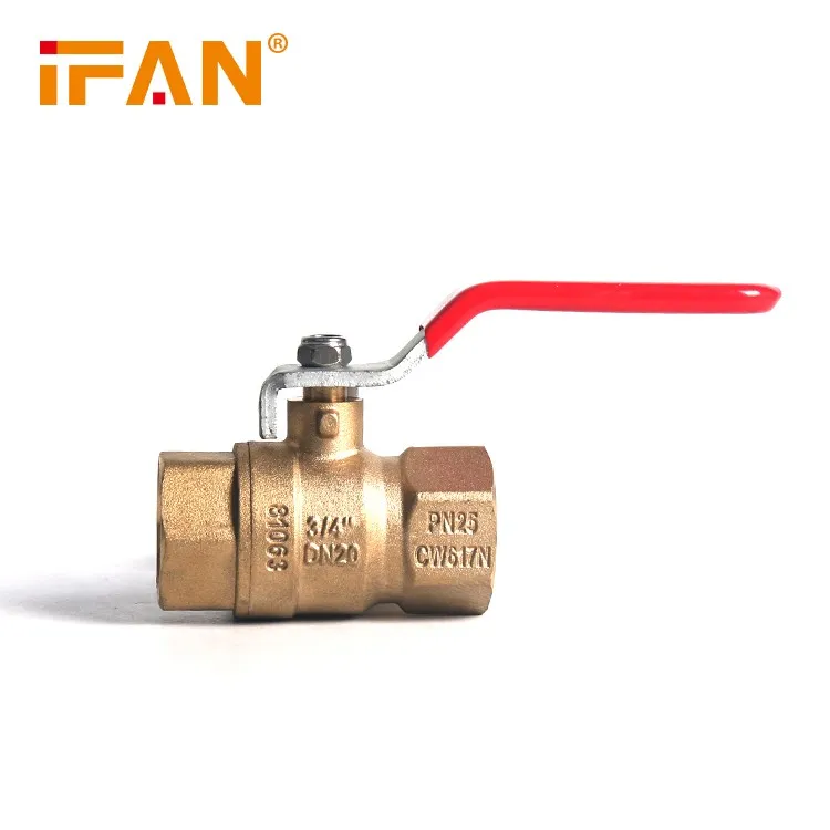 China IFAN Serviceable Brass Ball Valve Manufacturers Suppliers ...